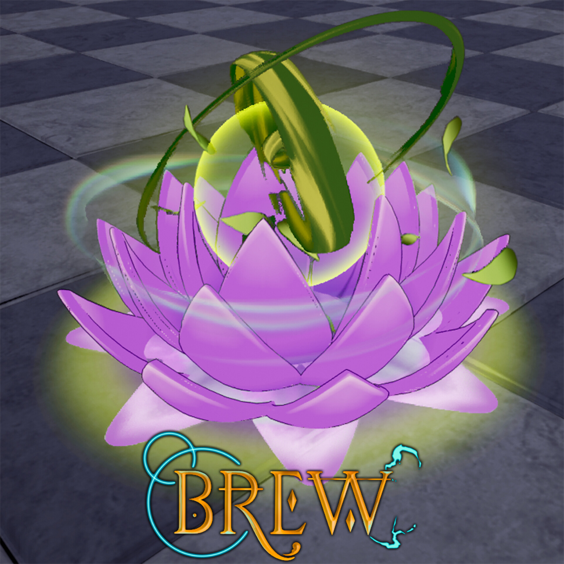 ArtStation - Brew: Mortar Flower Cannon Attack Cycle VFX