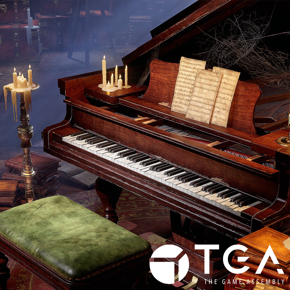 ArtStation - Haunted Piano