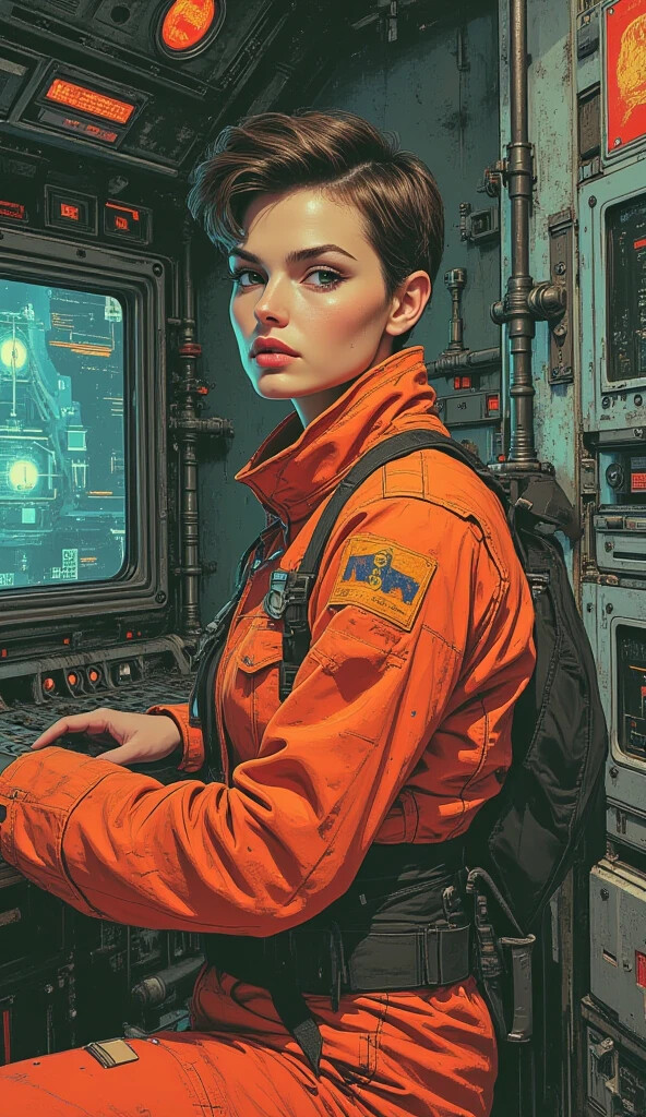 ArtStation - a journalist of the distant future