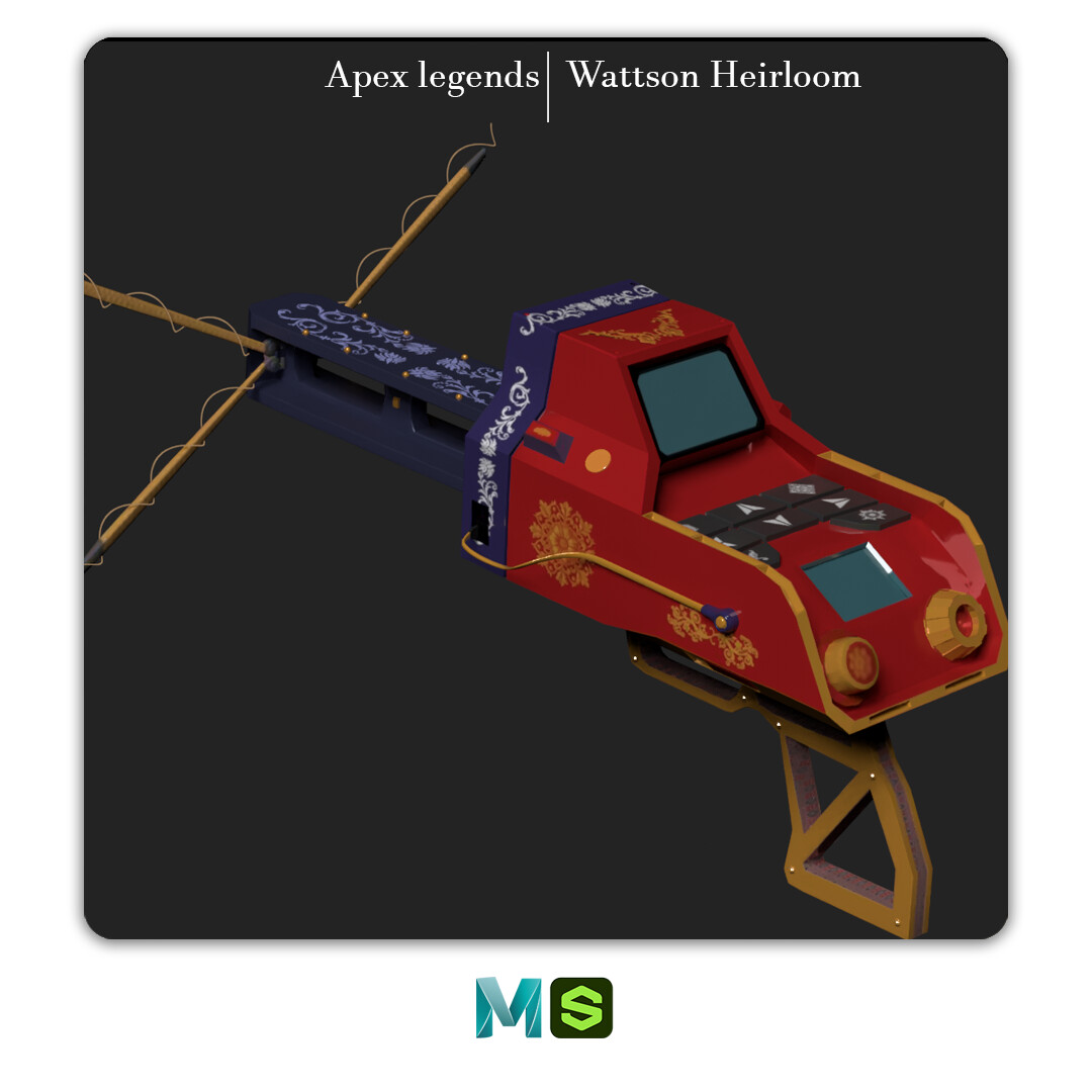 ArtStation - Apex Legends Wattson Heirloom – Indian Theme 3D Model