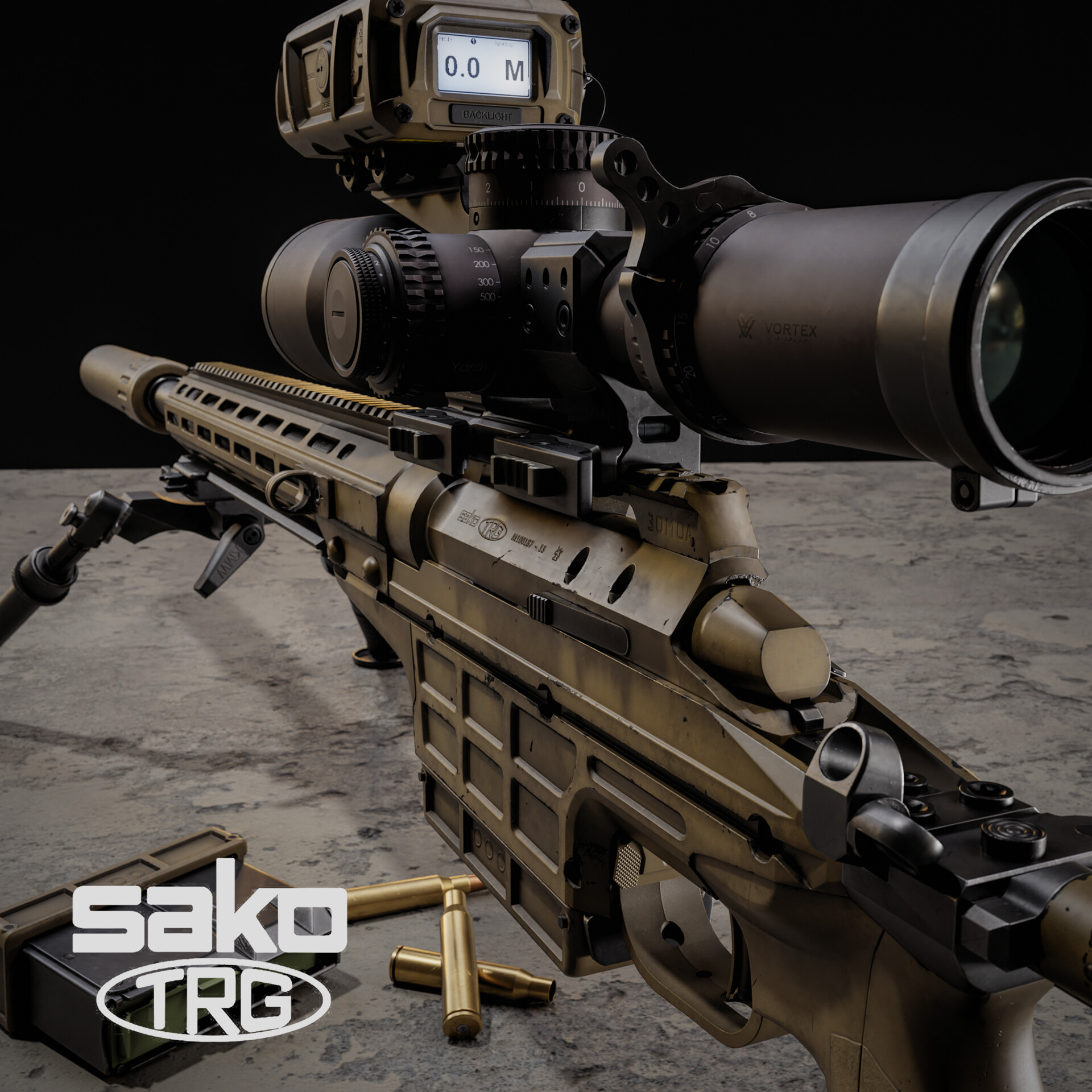 ArtStation - SAKO TRG M10 .338 LM