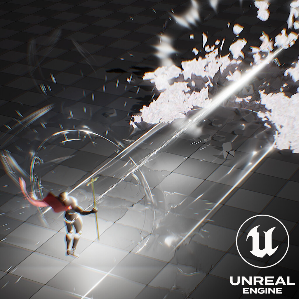 ArtStation - Holy Light Crystal VFX Practice