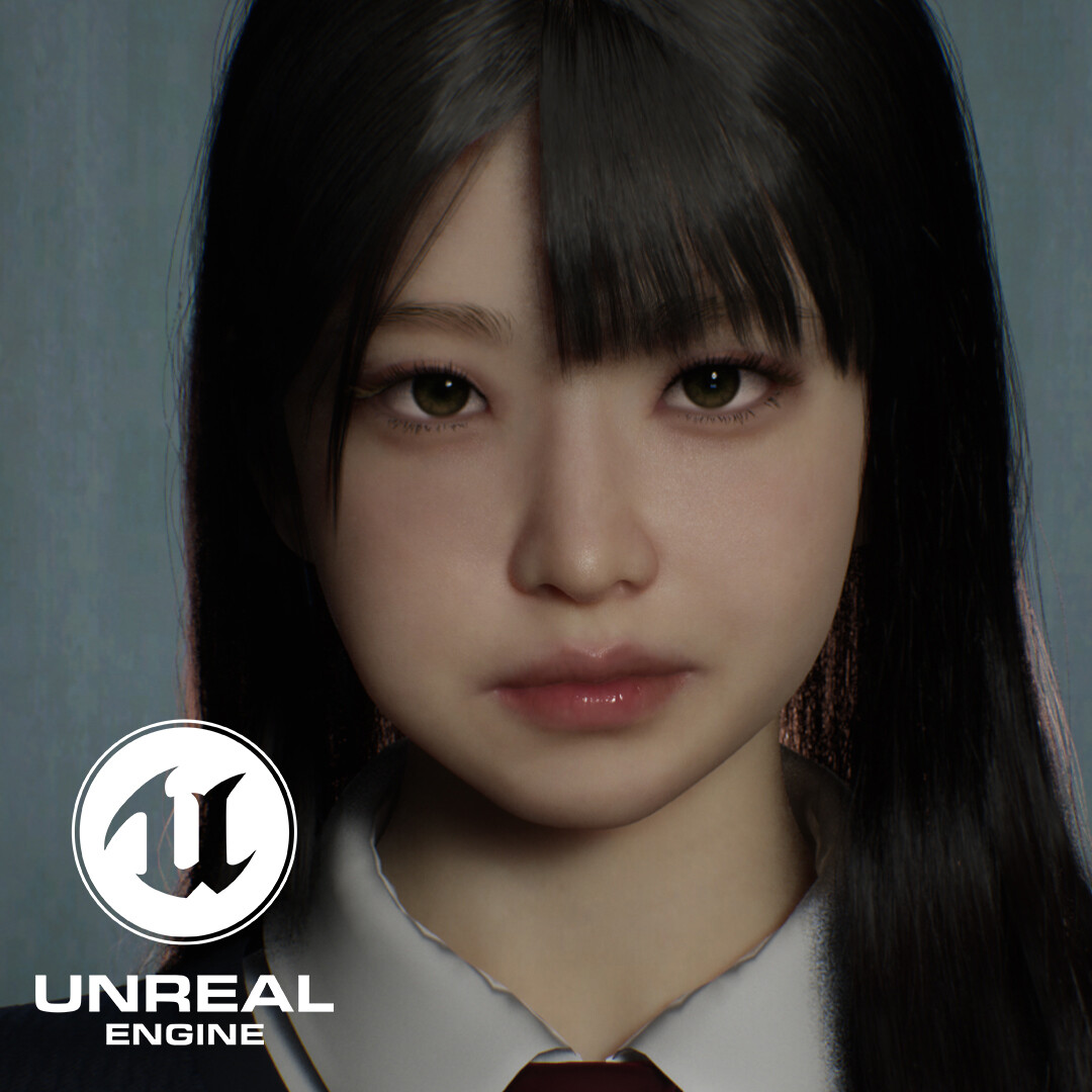 ArtStation - Asian Girl - Real time