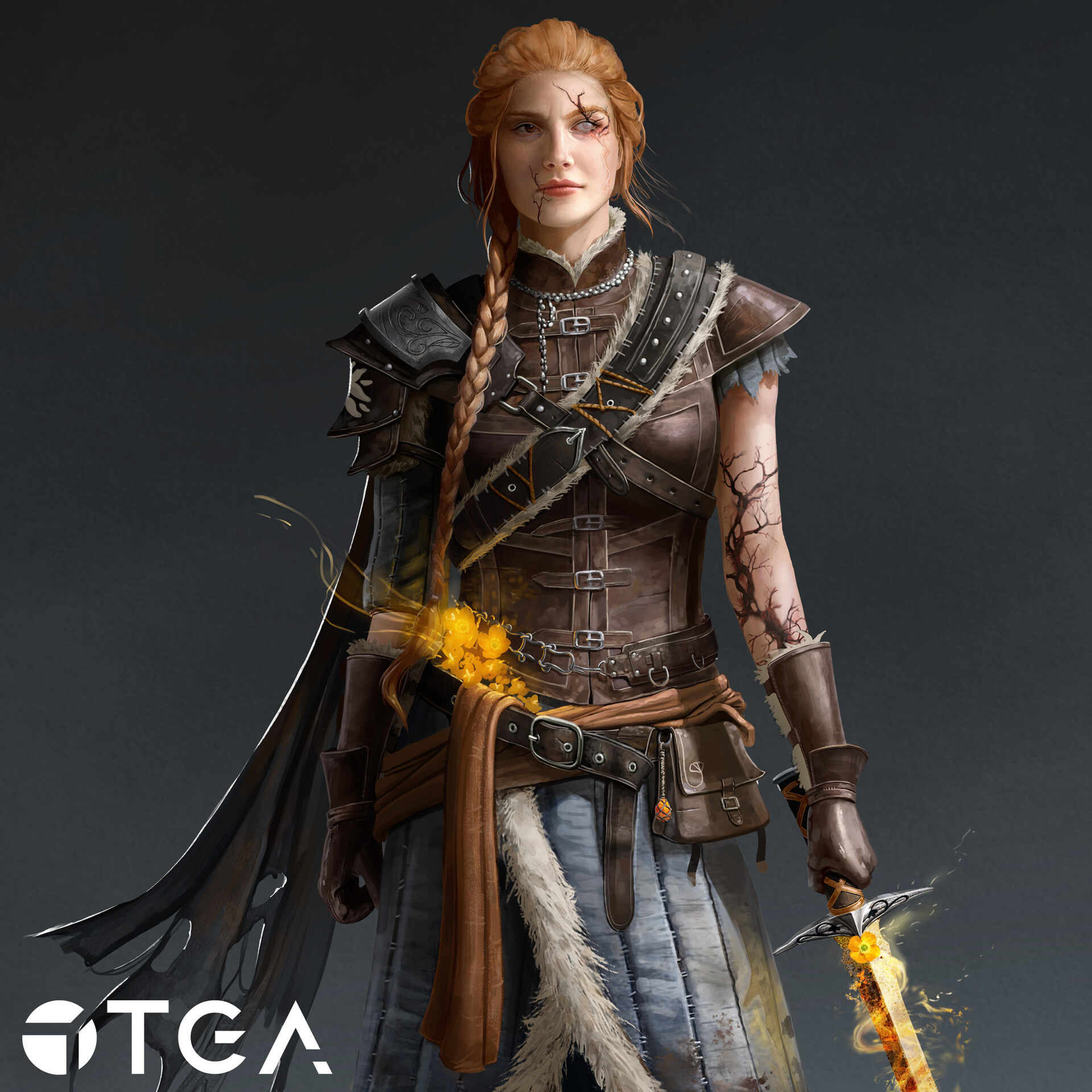 ArtStation - Ashes To Bloom: Iris