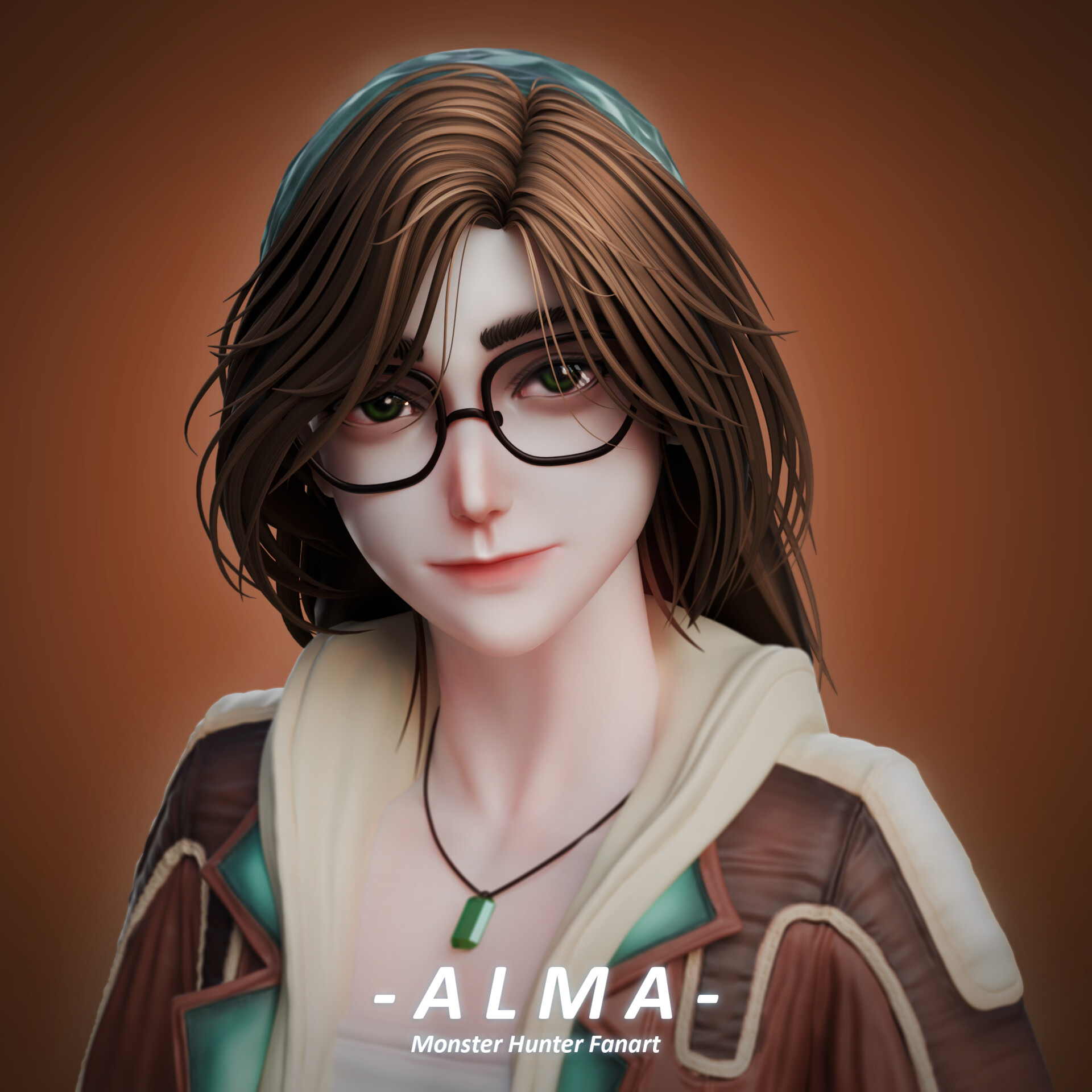ArtStation - Alma - Monster Hunter Fanart