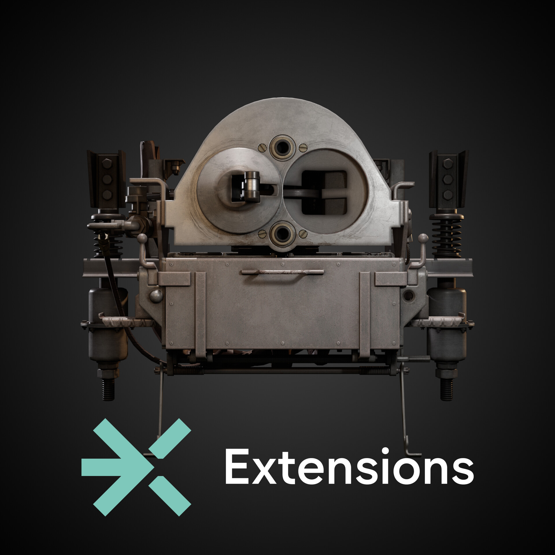 ArtStation - Metrostroi Extensions: Scharfenberg train autocoupler