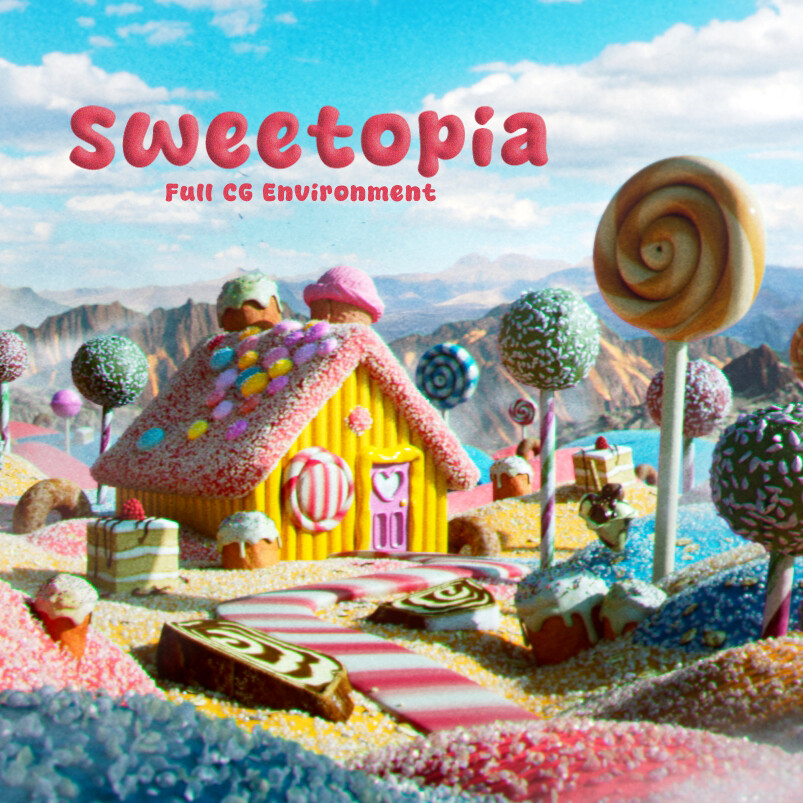 ArtStation - SWEETOPIA - Full CGI Environment
