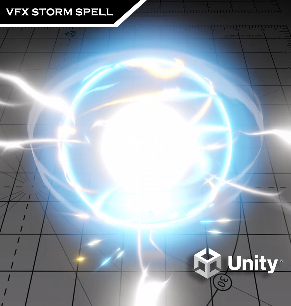 ArtStation - UNITY VFX STORM SPELL
