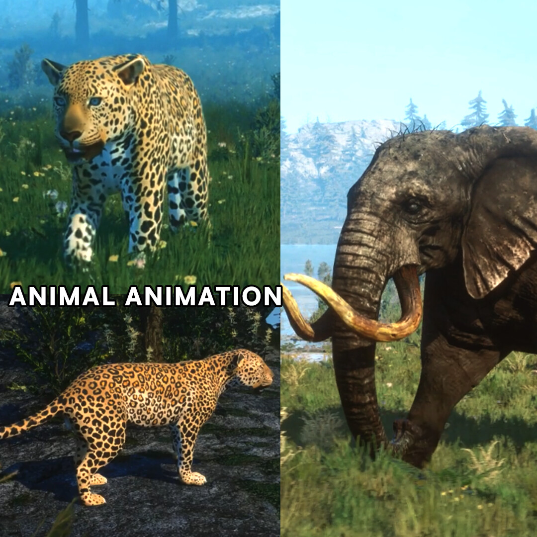 ArtStation - 3D Realisitc Elephant Character Animation
