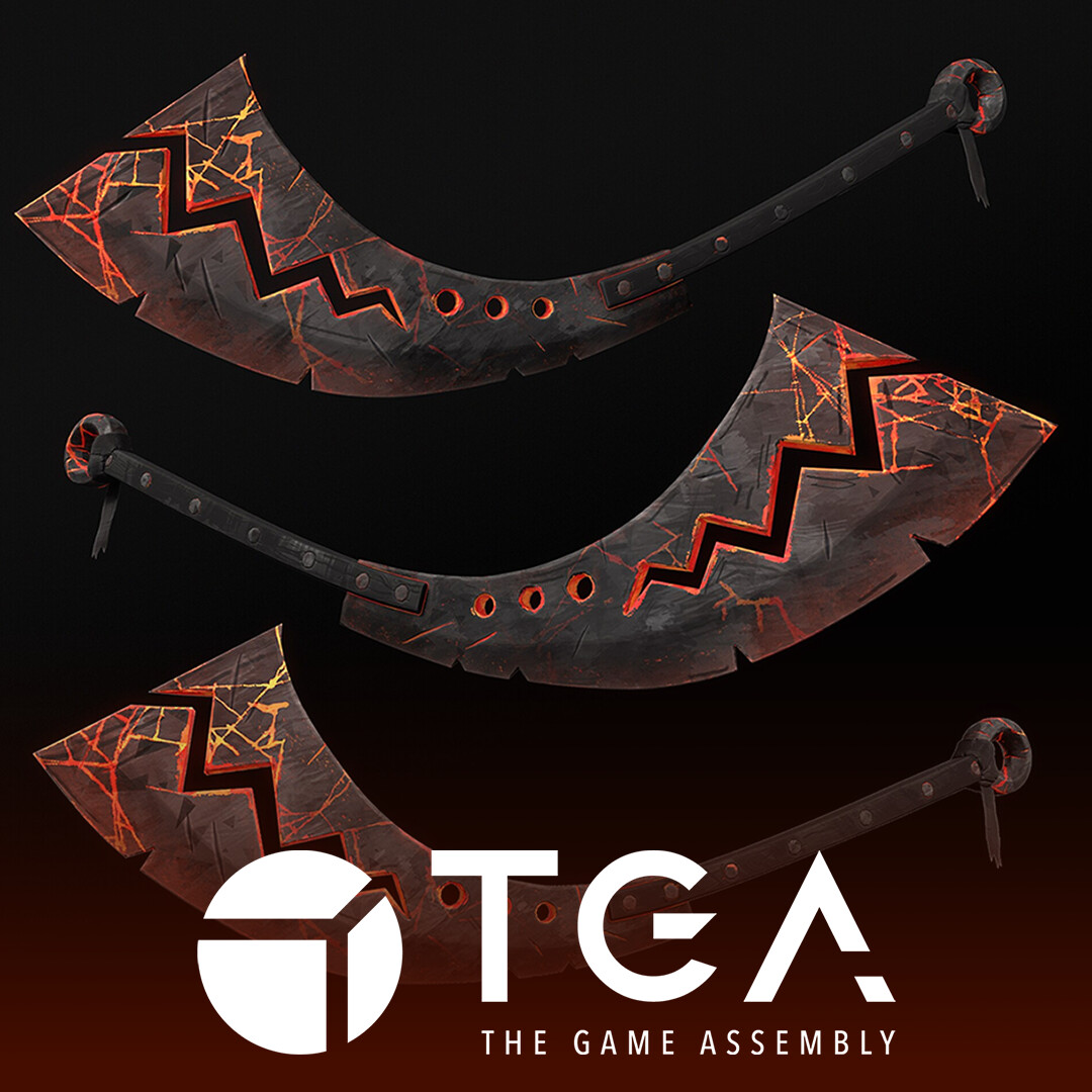 ArtStation - TGA School work