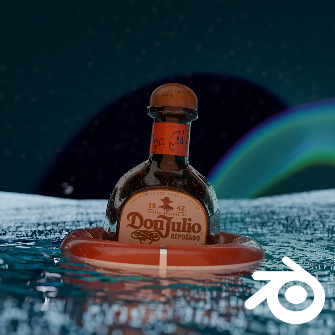 ArtStation - Don Julio Spec Ad 1 | 3D Animation