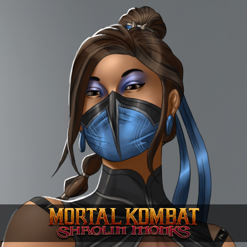 ArtStation - Kitana MKSM redesign (refined) (2024)