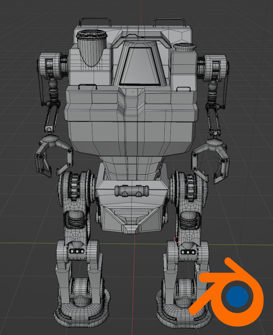 ArtStation - New Mech Thing