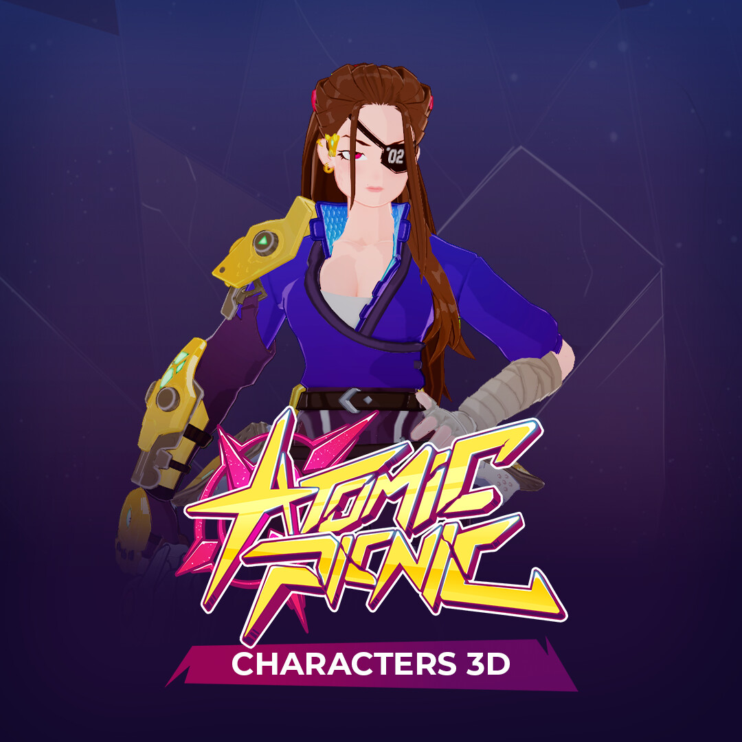 ArtStation - Atomic Picnic - Characters 3D