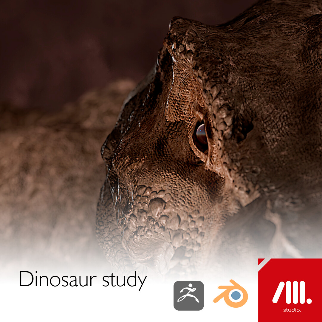 ArtStation - Dinosaur study