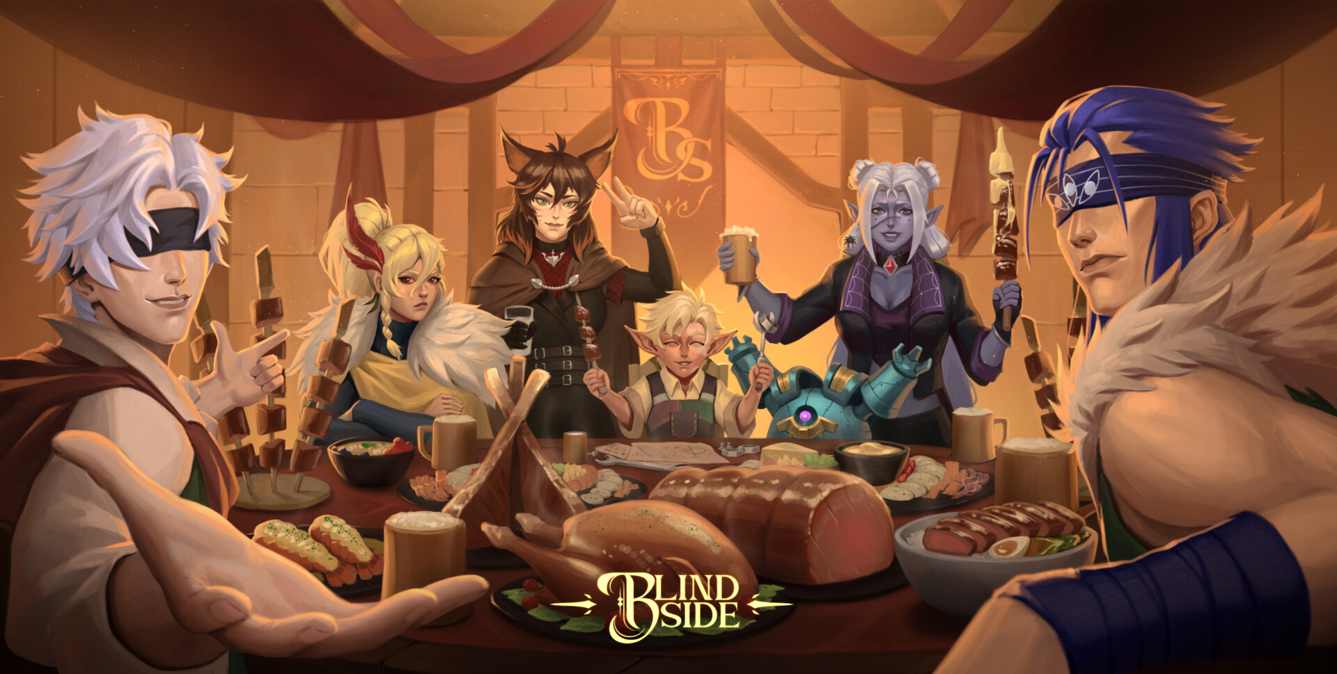 ArtStation - Blind Side Anniversary Feast!