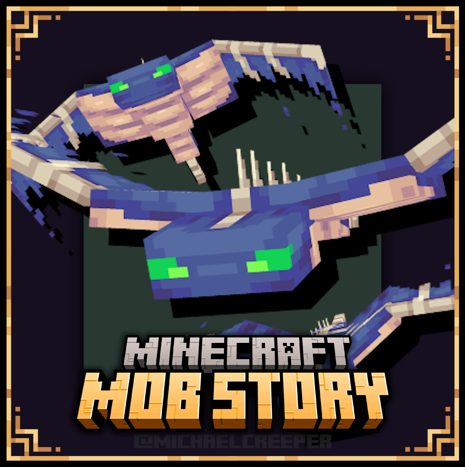ArtStation - Minecraft Mob Story - Phantom