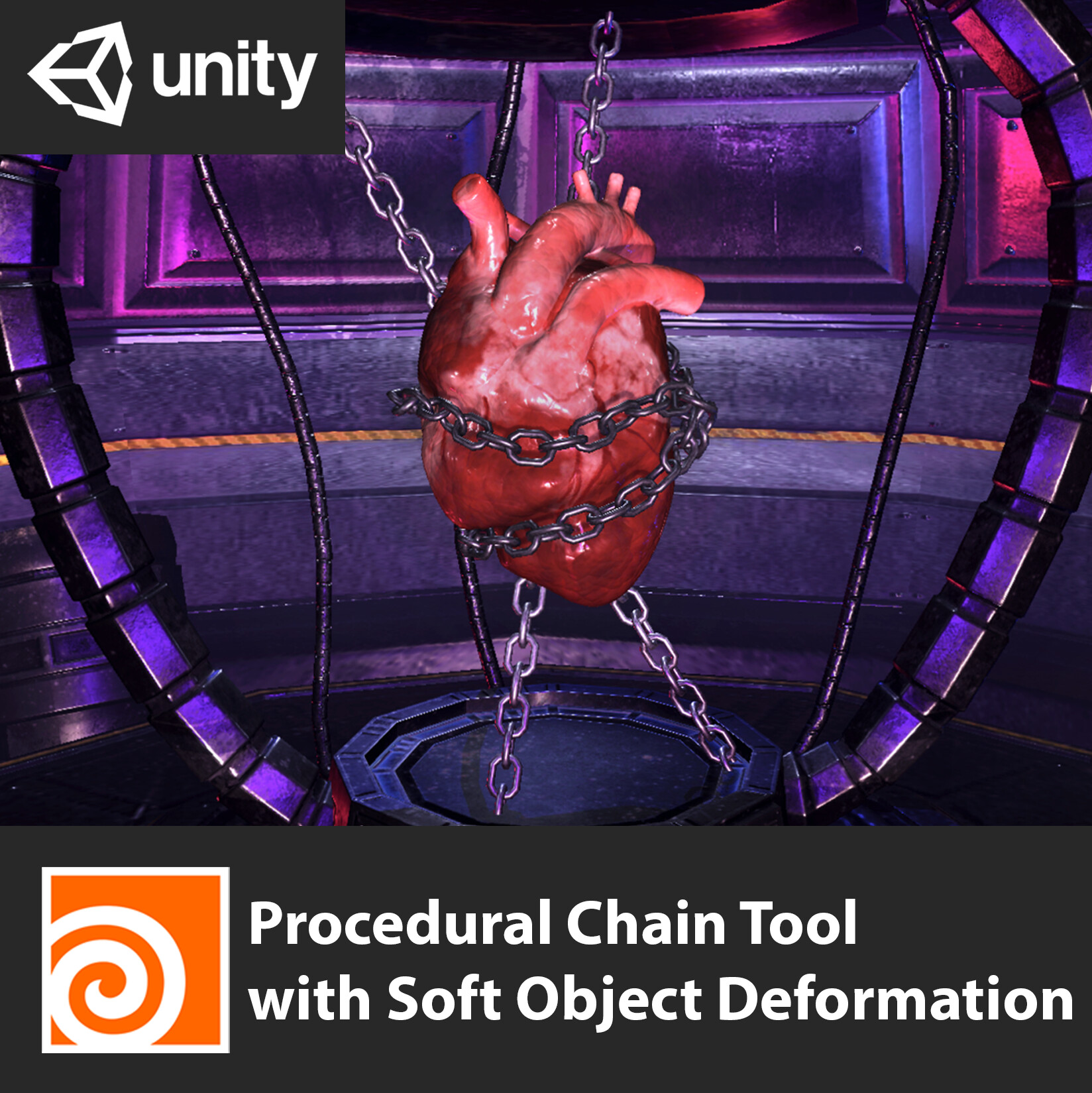 ArtStation - Procedural Chain Tool with Soft Object Deformation