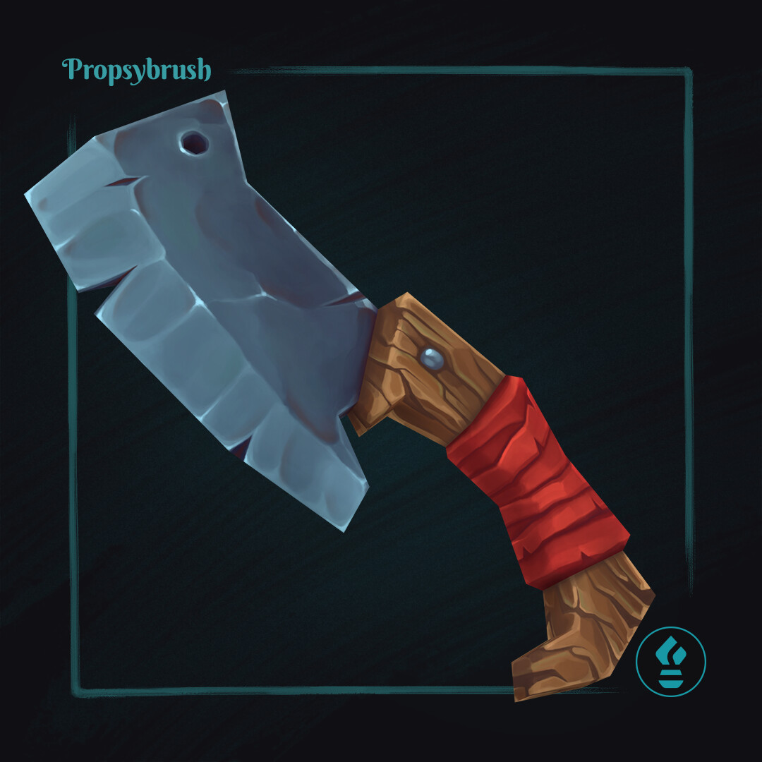 ArtStation - Stylized Cleaver