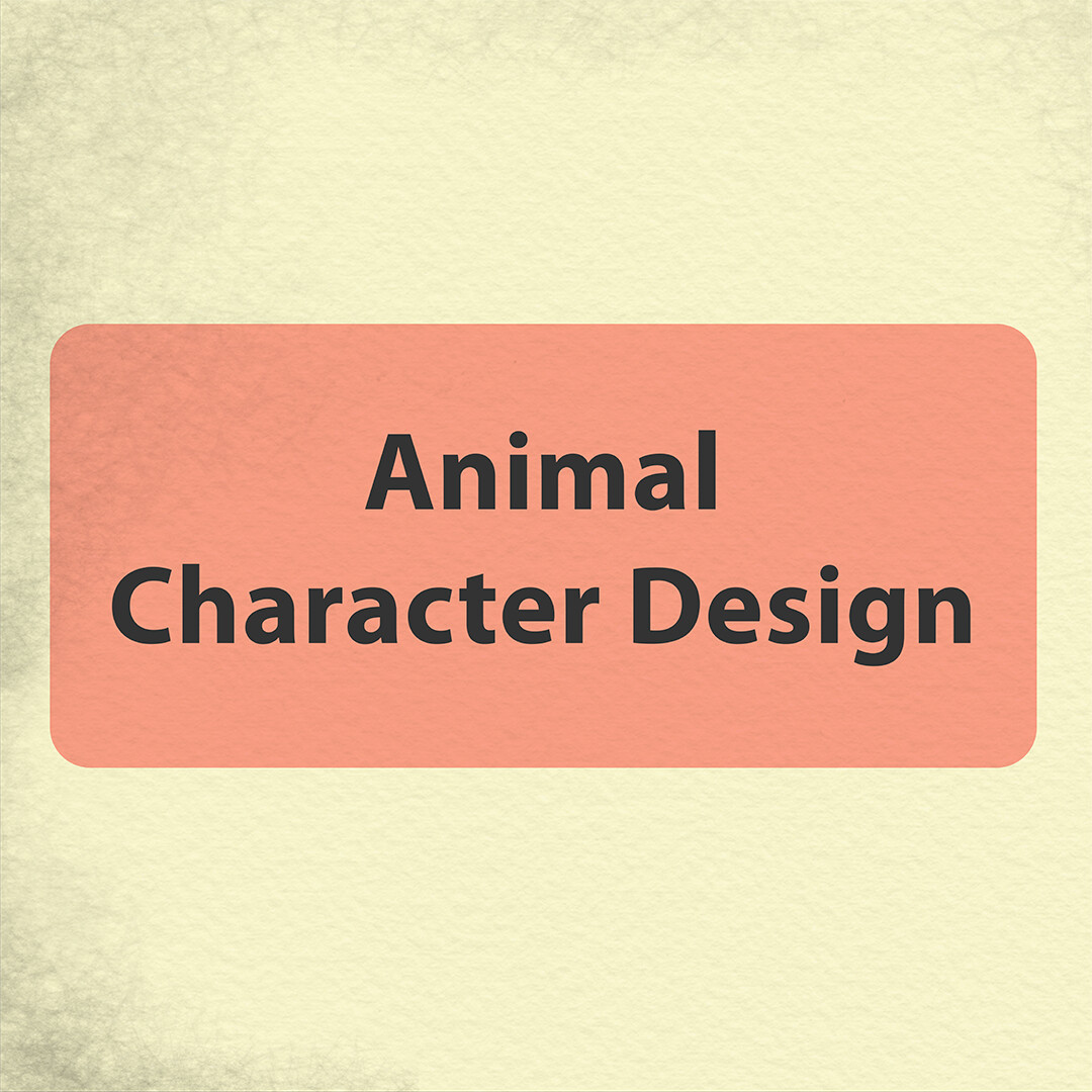 ArtStation - Animal Characters