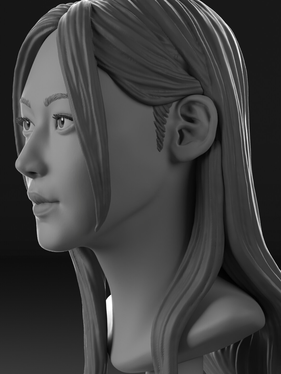 ArtStation - Minji Practice Sculpt