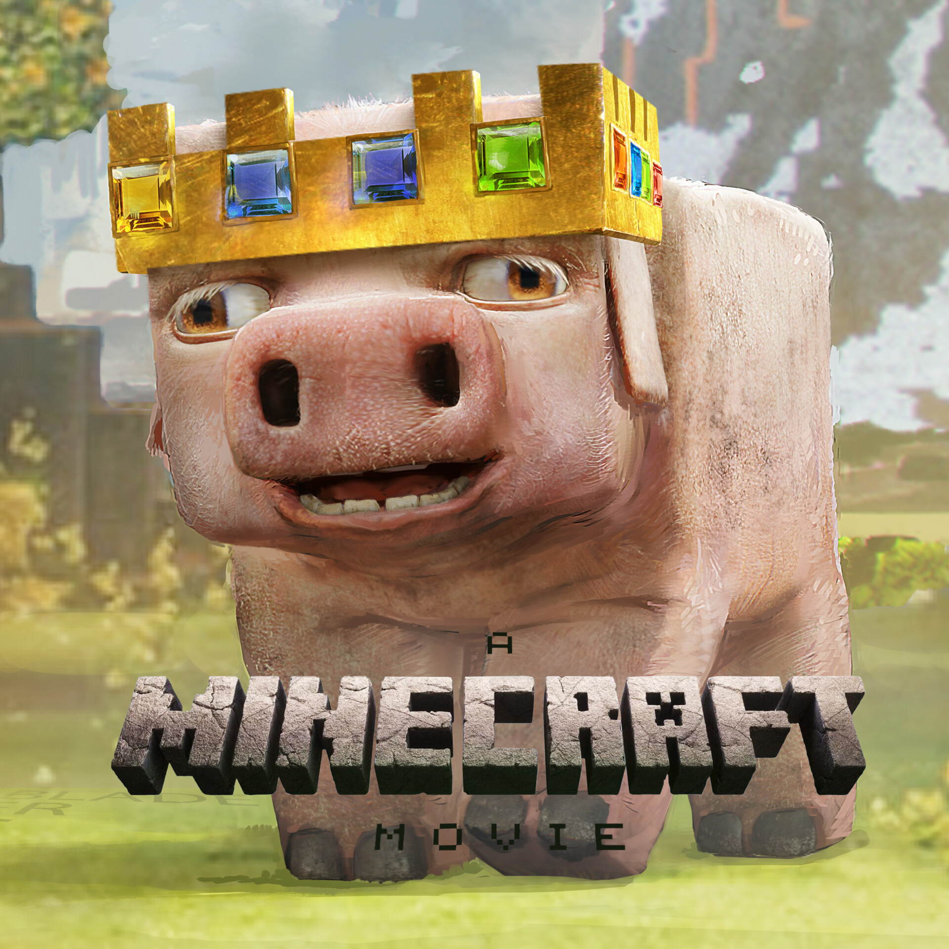 ArtStation - Minecraft Movie: Technoblade