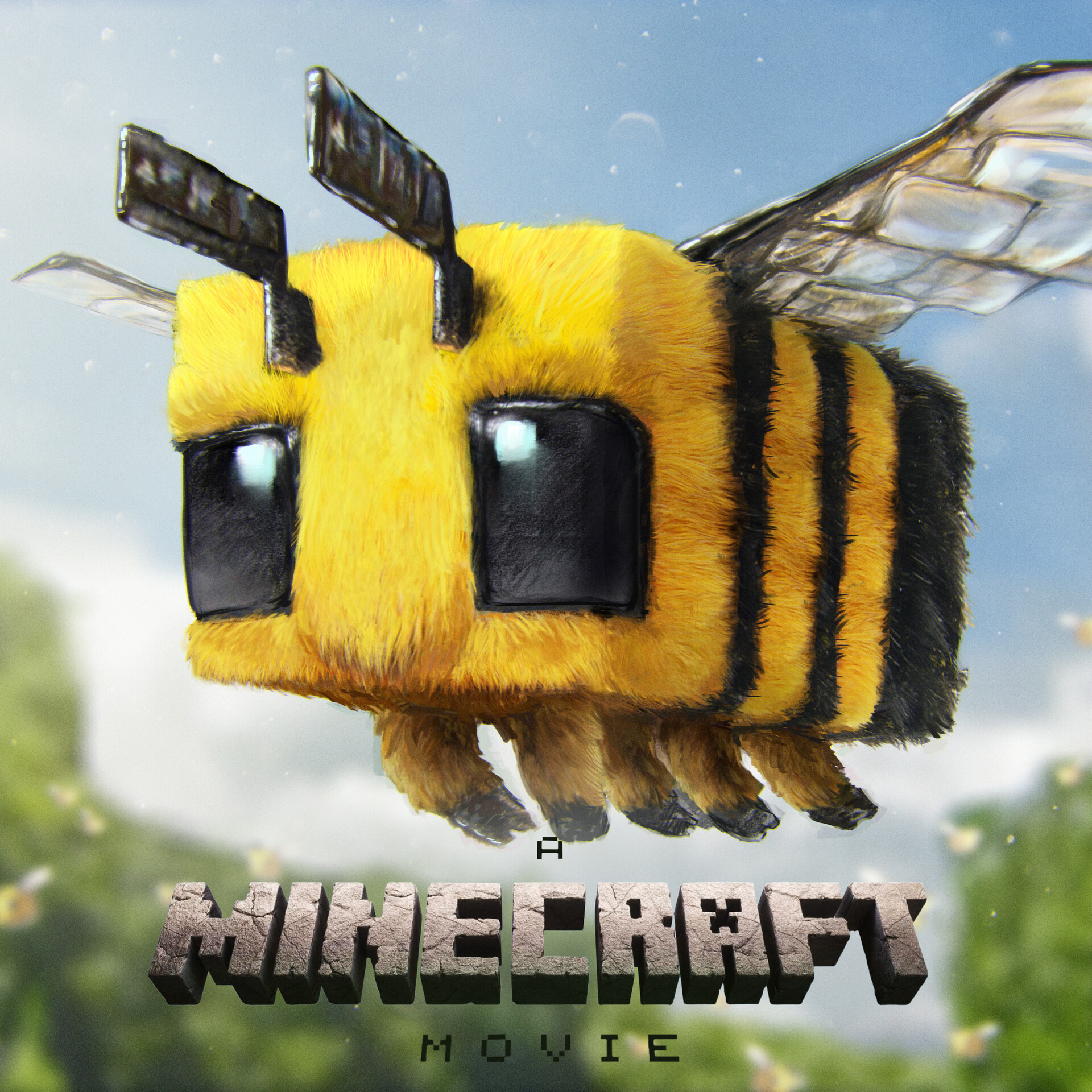 ArtStation - Minecraft Movie: Bee
