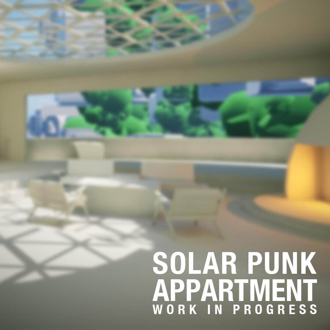 ArtStation - Solar Punk Environment