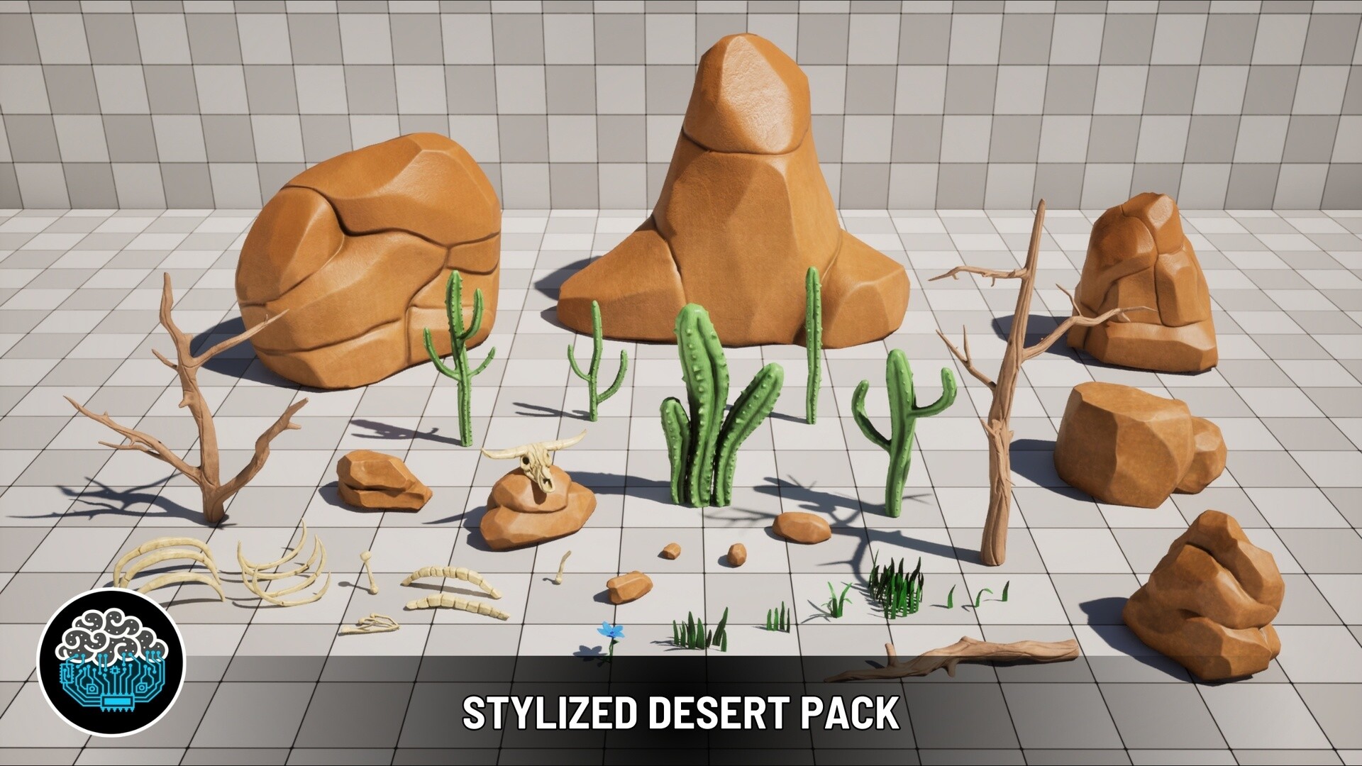 ArtStation - Stylized Desert Pack