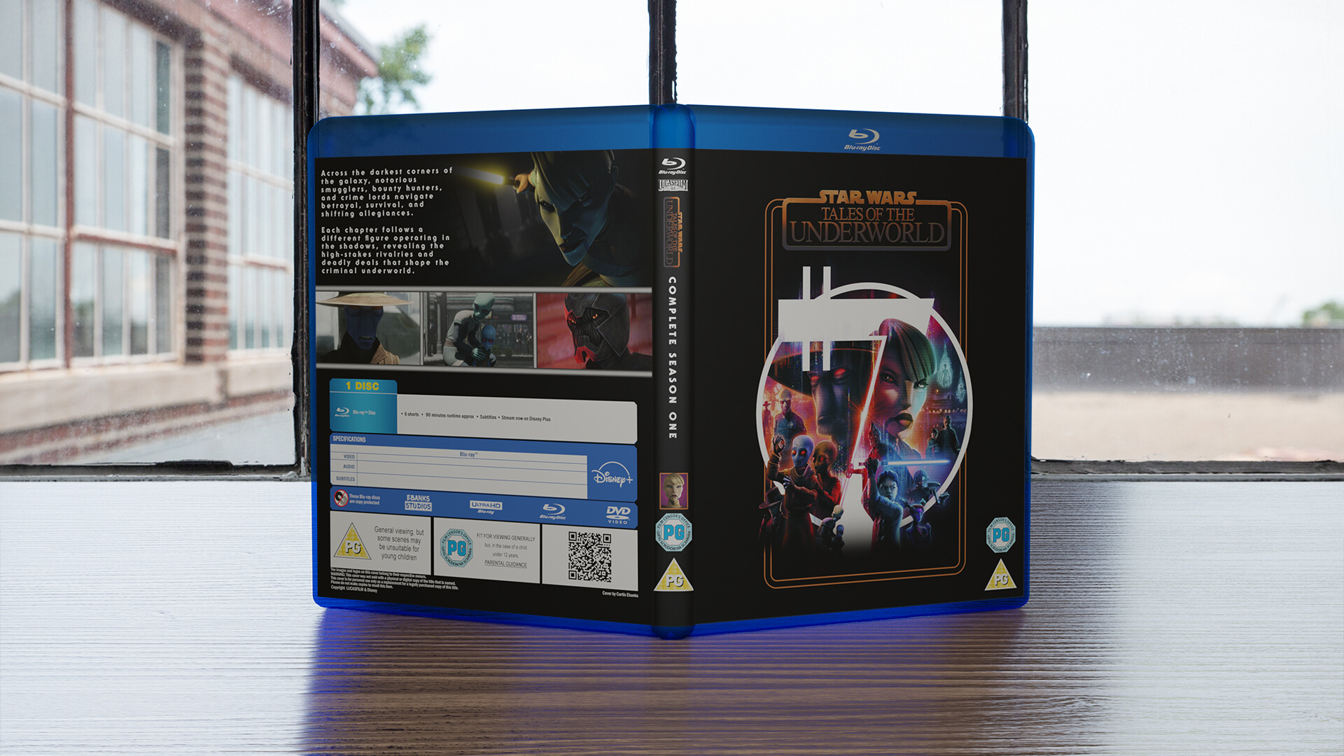 ArtStation - Star Wars: Tales of the Underworld - Custom Blu-ray Cover