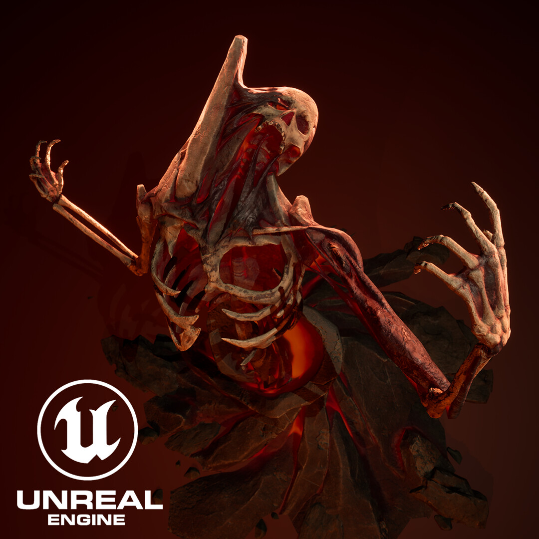 ArtStation - Corrupted Sentinel - game ready