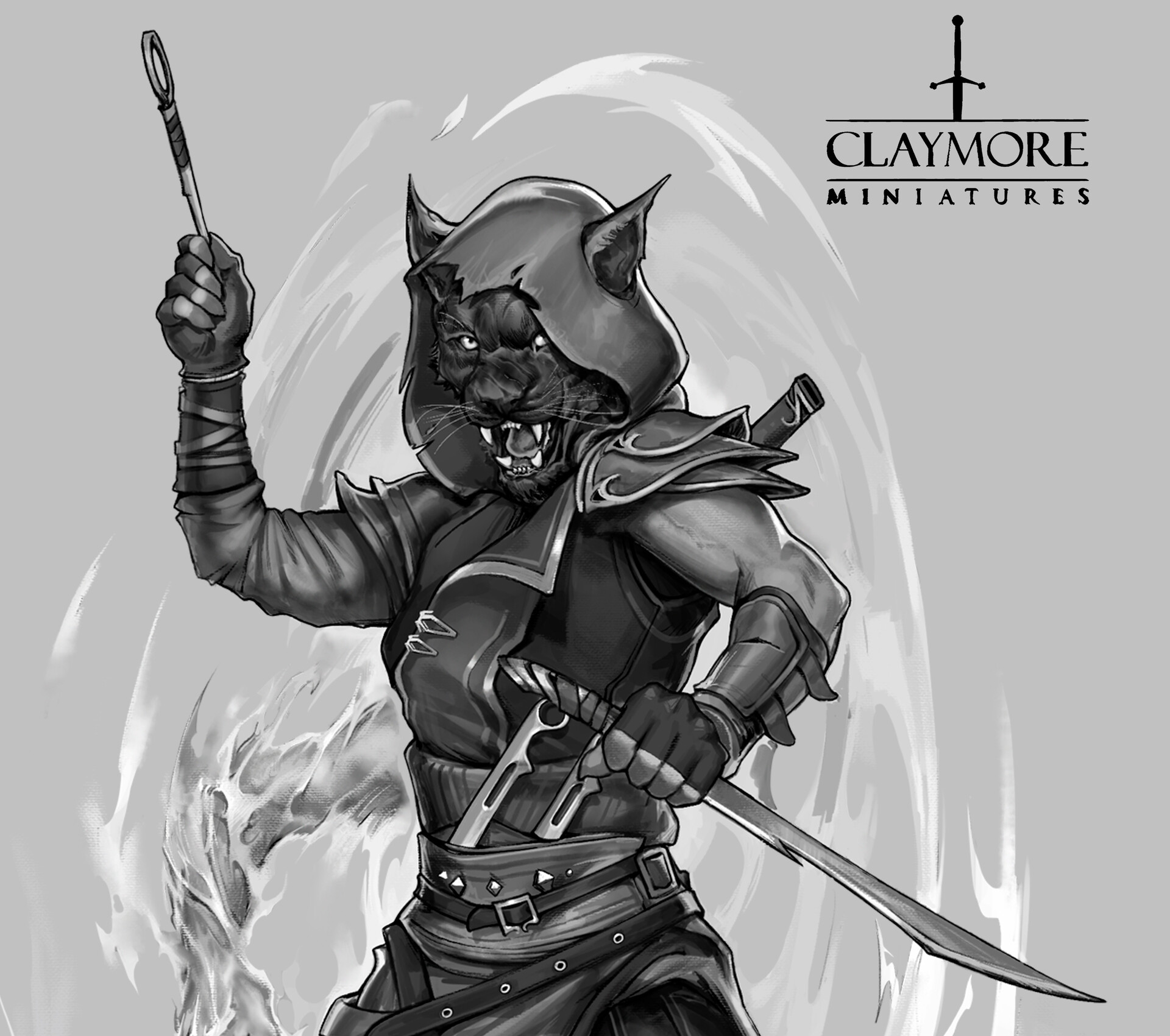 ArtStation - Sahir "Mage Slayer" - Claymore Miniatures