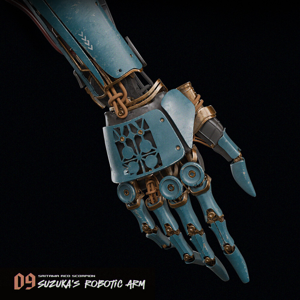 ArtStation - mechanical arm