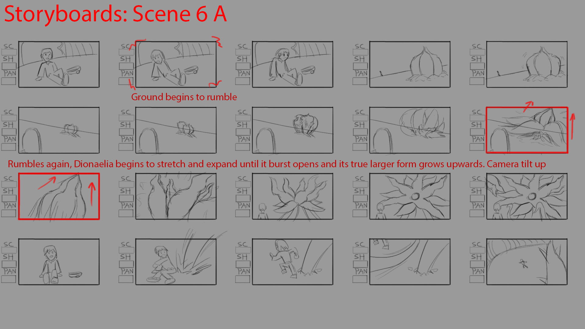 ArtStation - Final Year Project 2024: Storyboarding