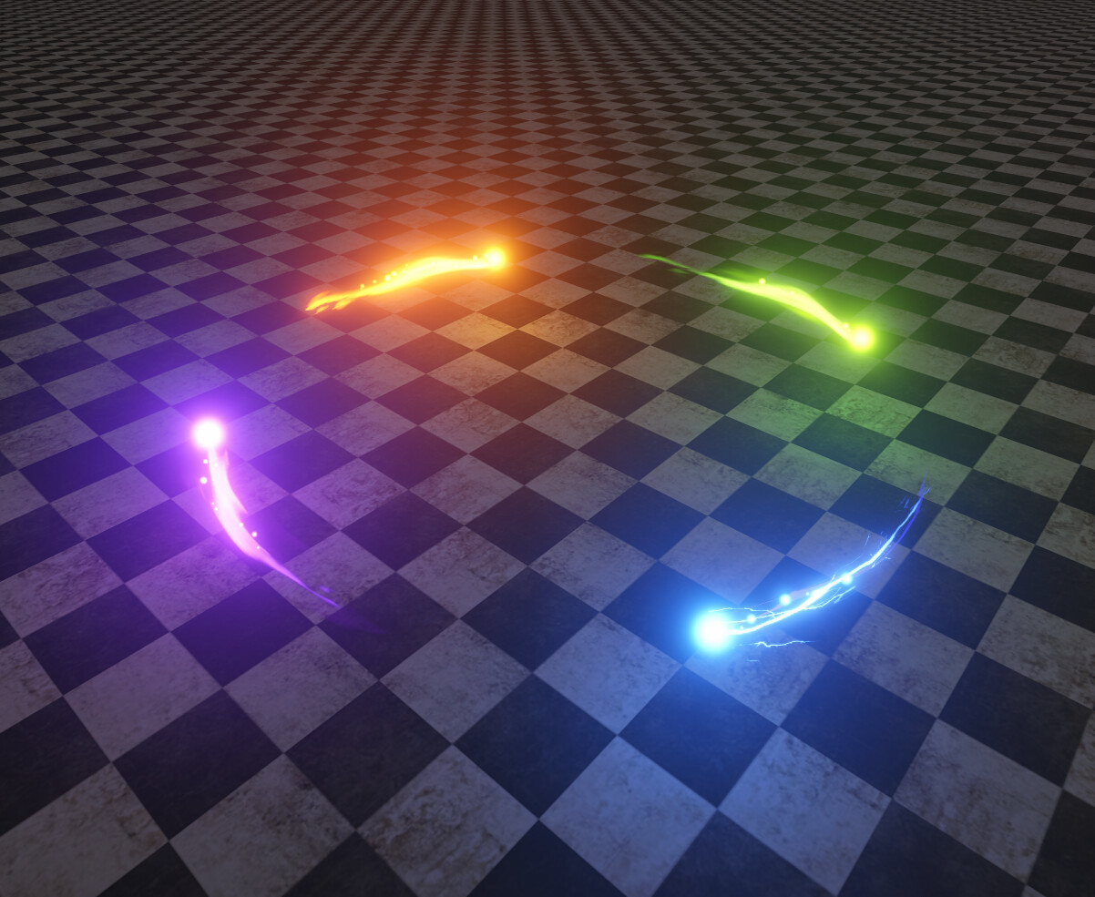 ArtStation - Magic Trails VFX