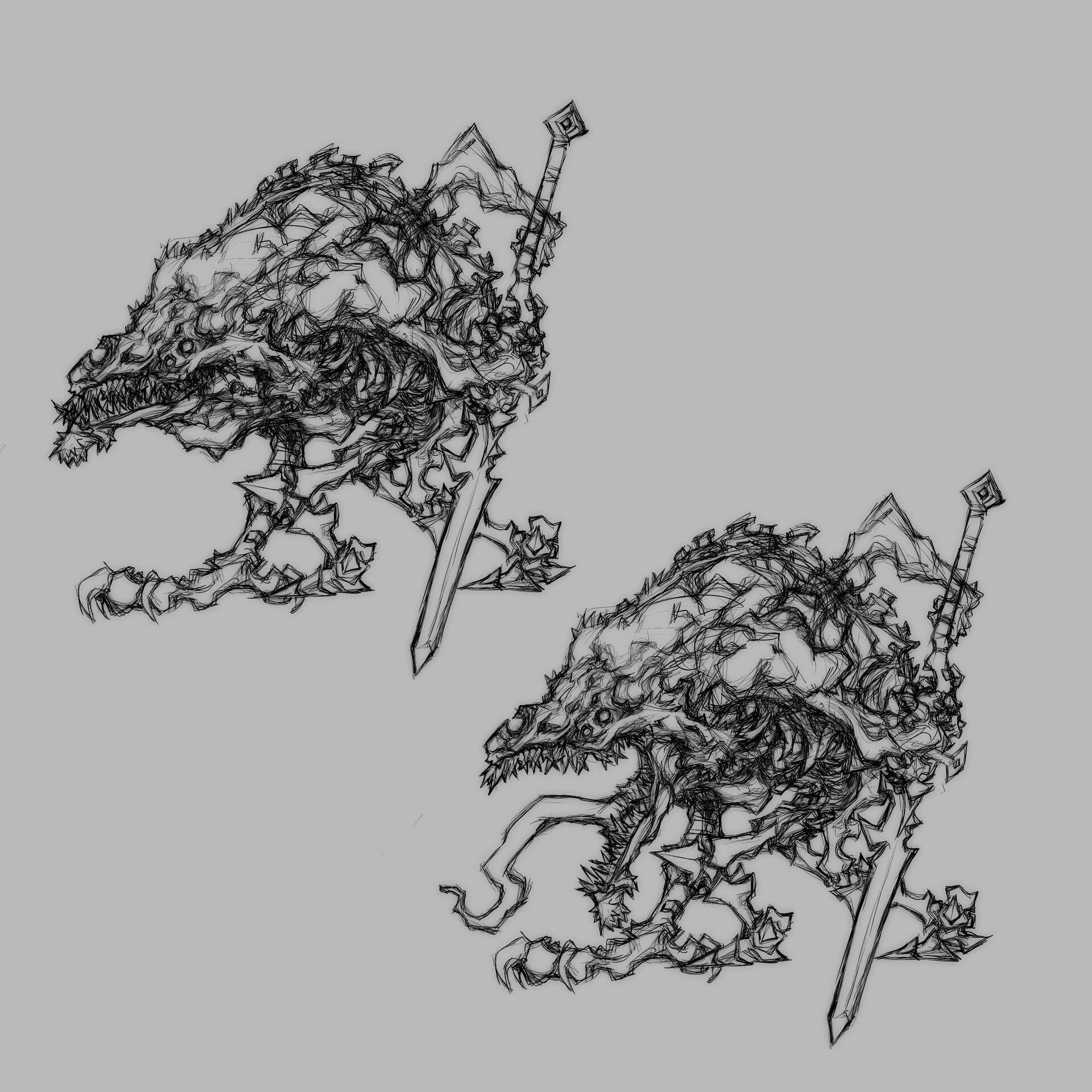 ArtStation - Final Form game concepts