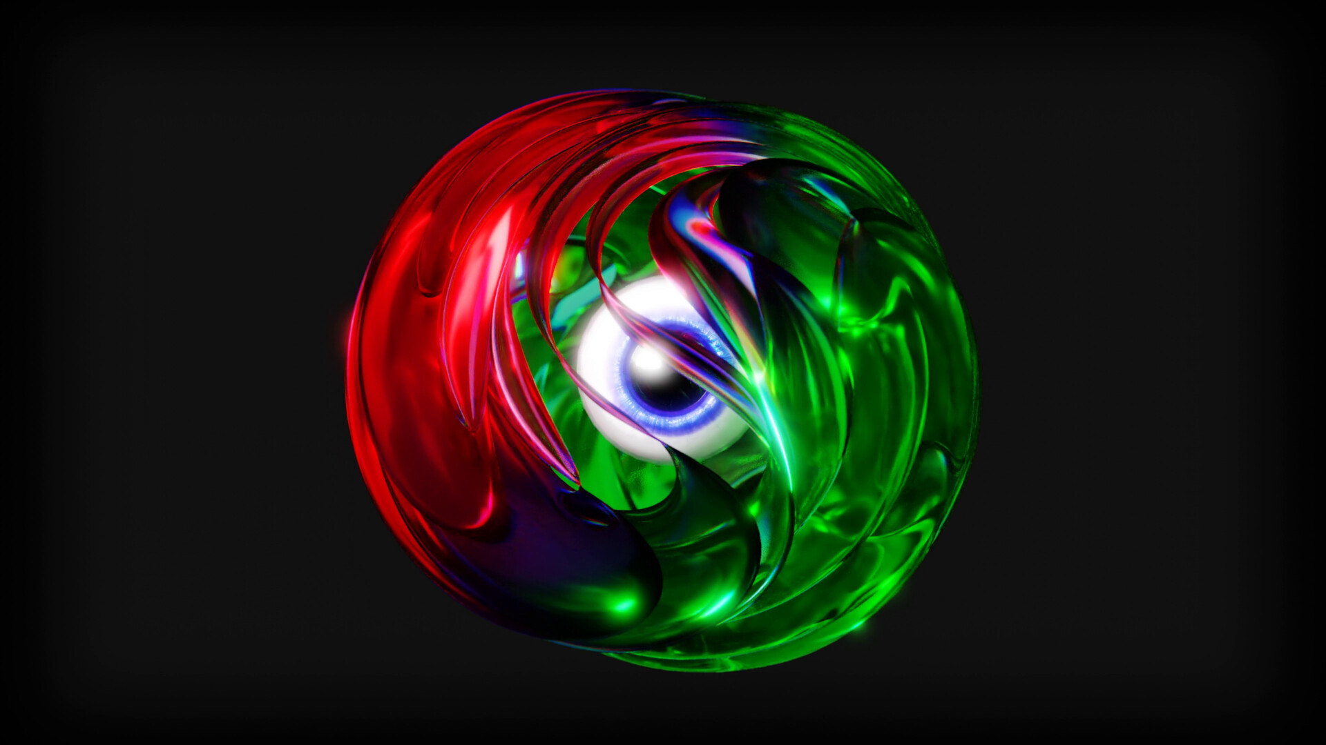 Ben Luke Parsons - Abstract Glass Animation-Blender Practise