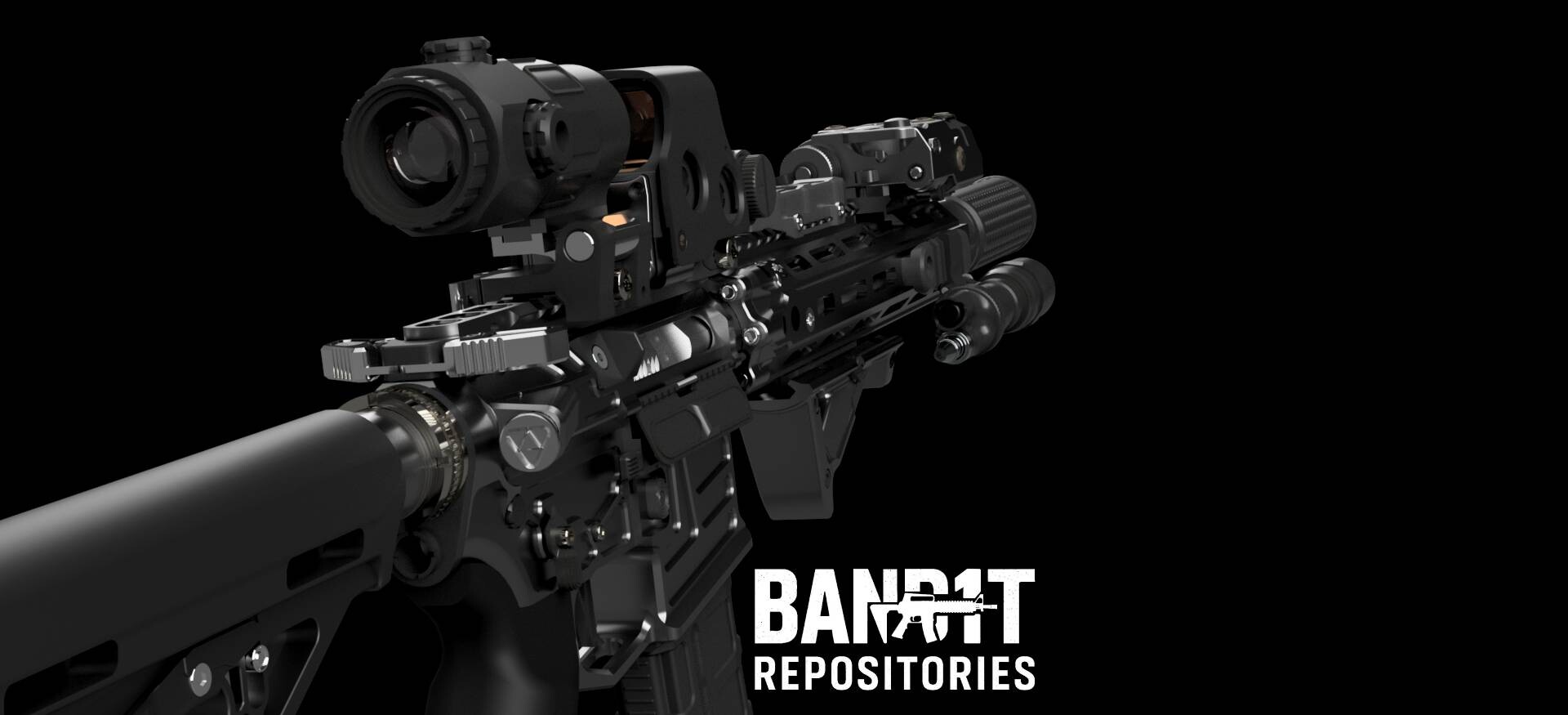 ArtStation - Custom AR-15 Full Internals WIP