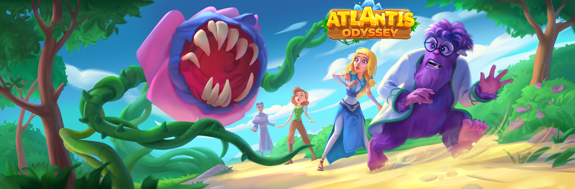 ArtStation - Illustration for the Atlantis Odyssey project