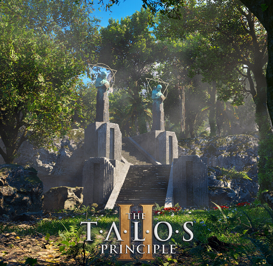 ArtStation - The Talos Principle 2 DLC - Isle of The Blessed (Jungle Environment)