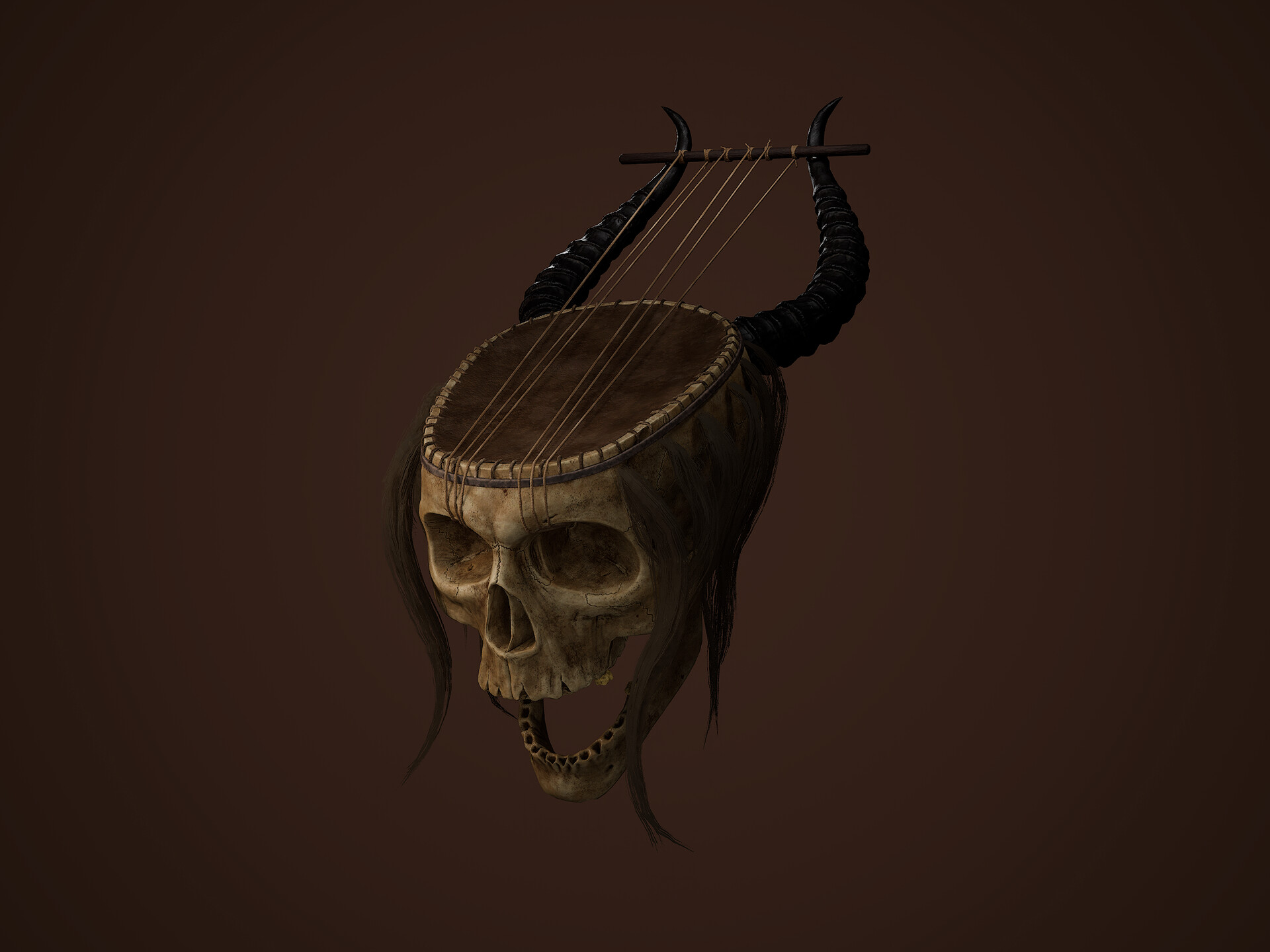 ArtStation - Skull Lyre