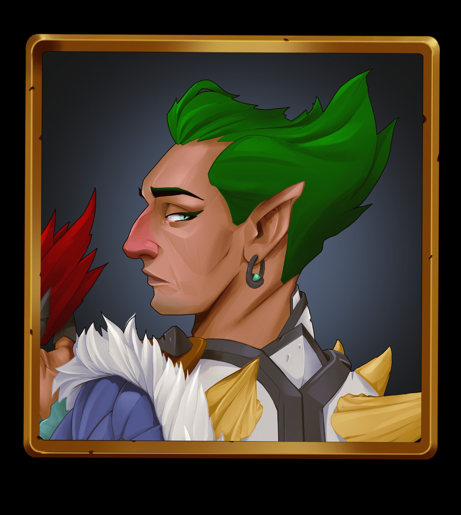 ArtStation - "Drakthar the Ironclad Sovereign"