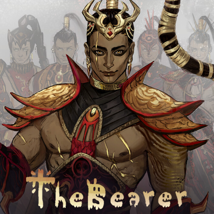 ArtStation - The Bearer - Zhambini, the Warrior King