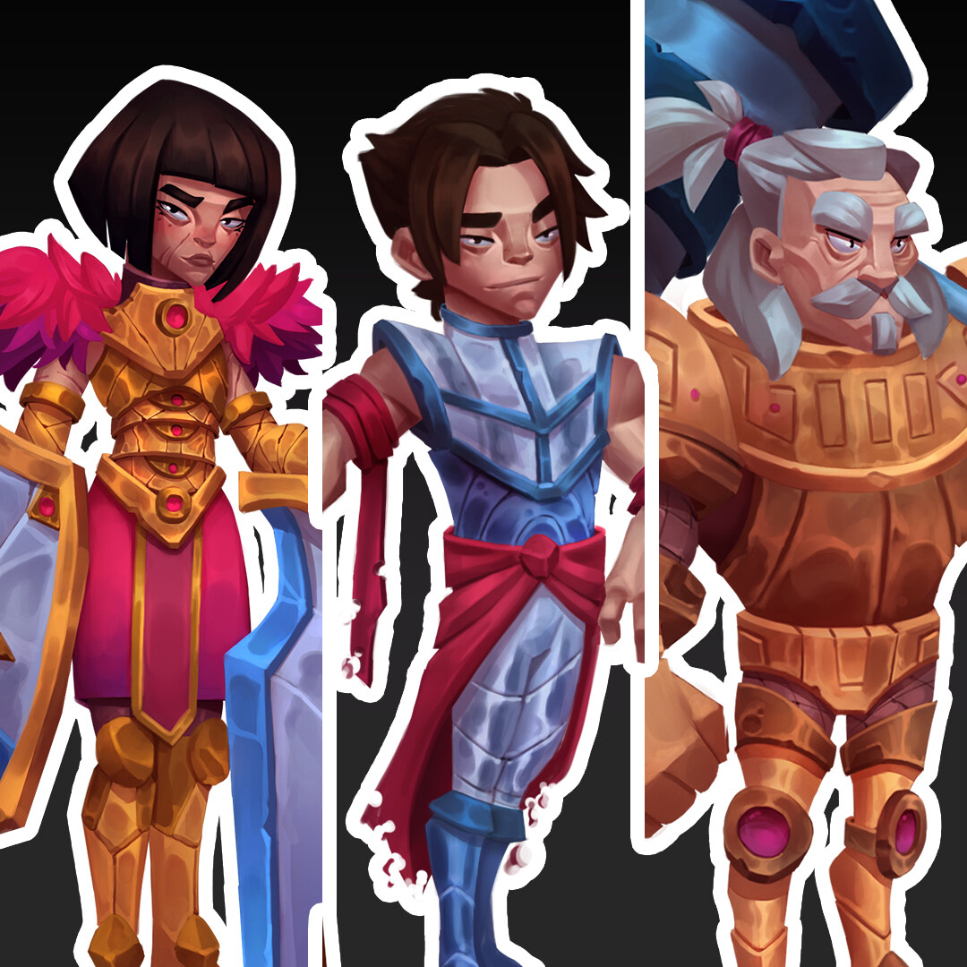 ArtStation - Character Archetypes – Speed, Agility & Strength