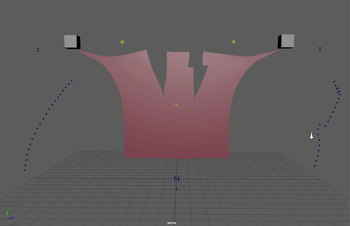 ArtStation - nCloth bust effect