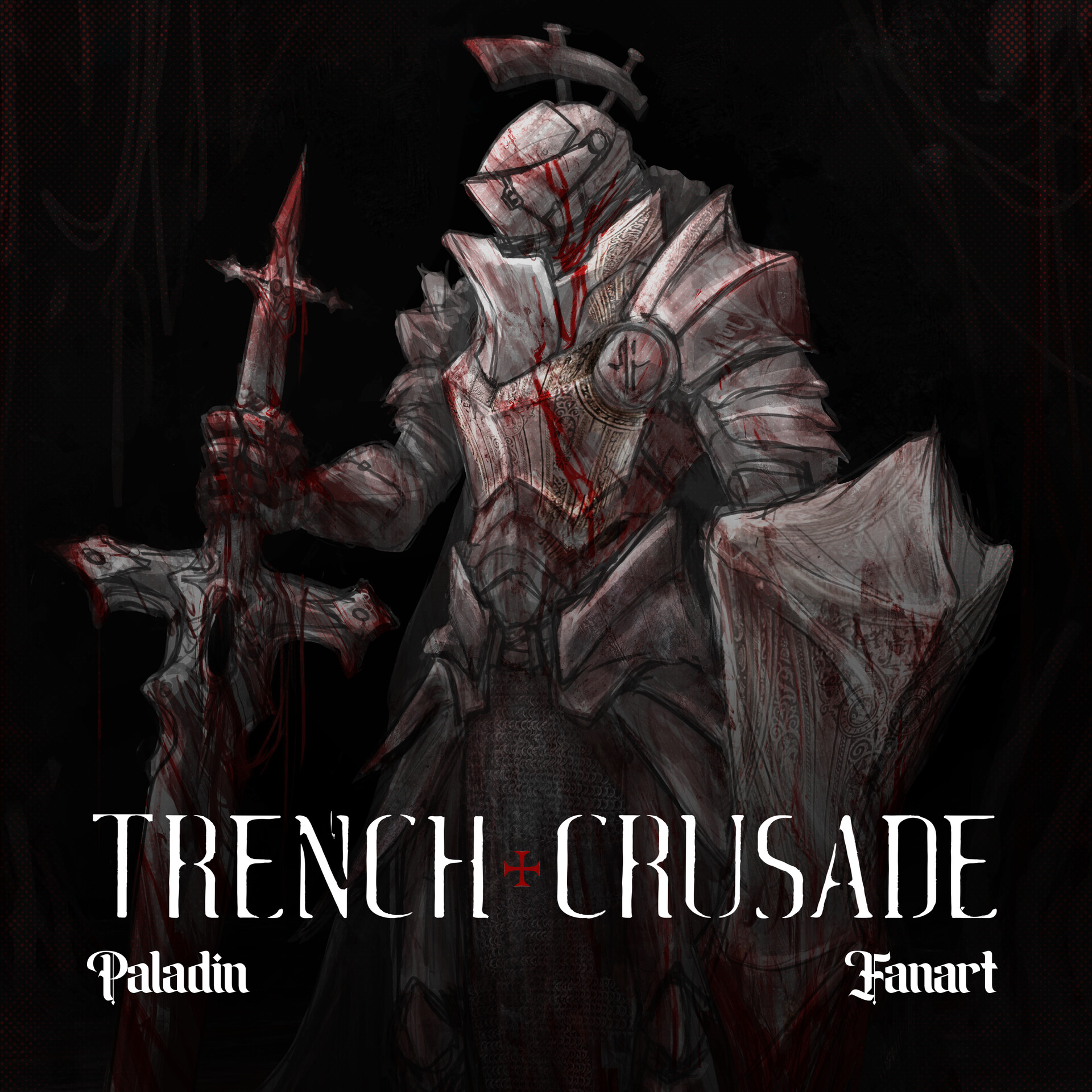 ArtStation - Paladin of the 5th Circle, Yvette (Trench Crusade Fanart)