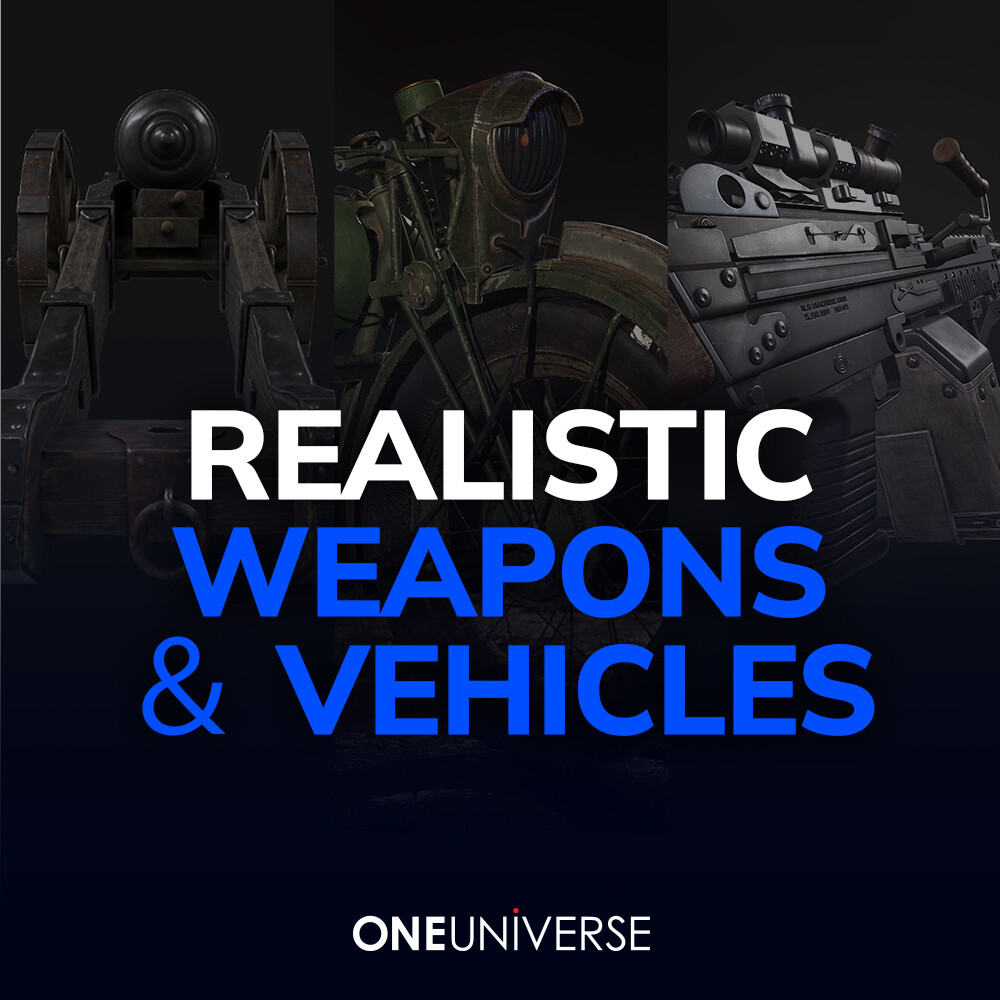 ArtStation - Realistic Weapons ＆ Vehicles