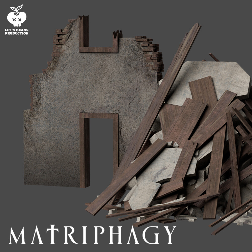 ArtStation - Matriphagy Animation Short Film l Wall I Wood Barricade l ...