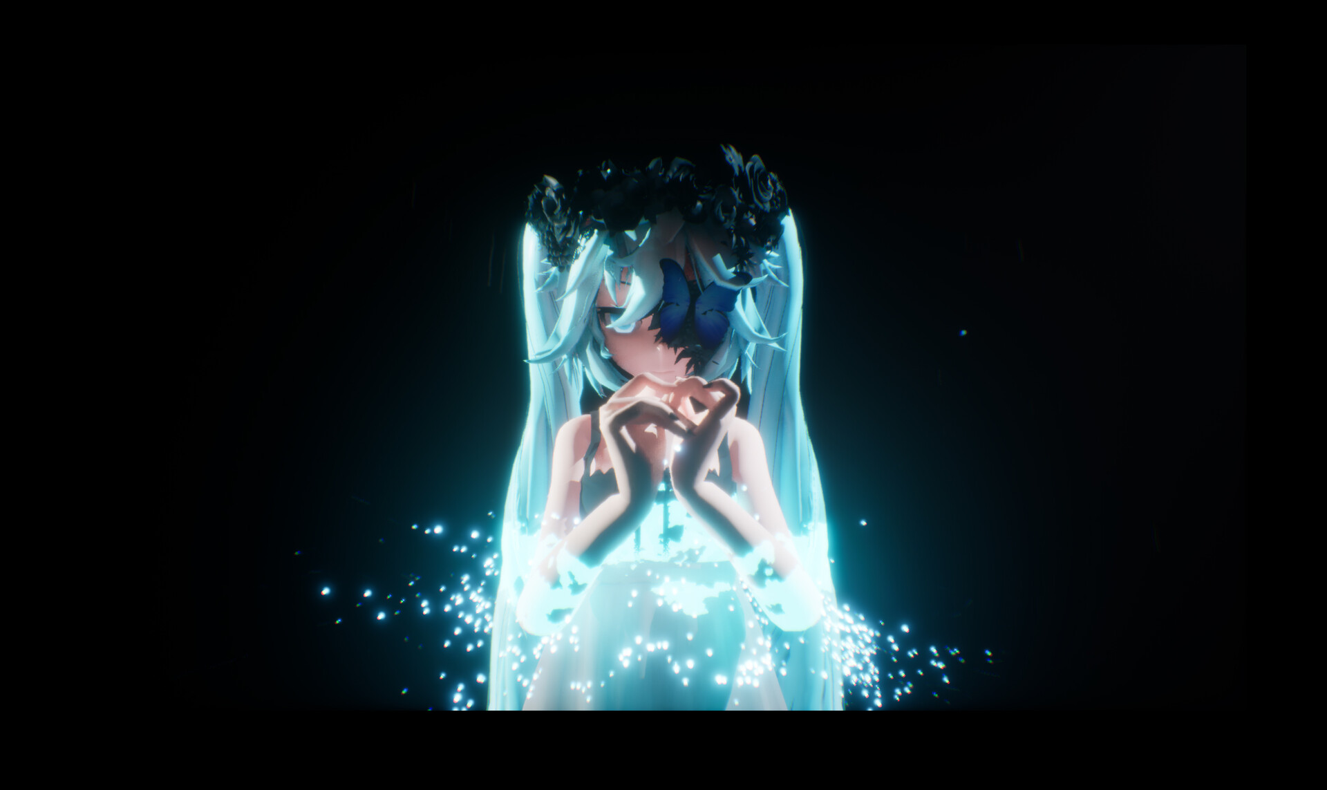 ArtStation - UE5 - Particle Model Change Effect\粒子换装特效 - MIKU (with tutorial link)