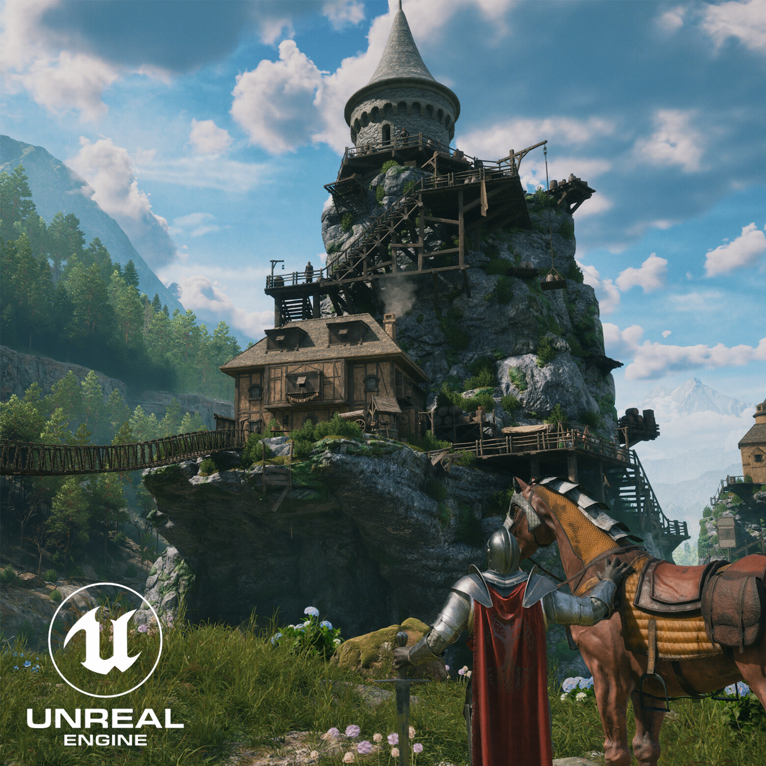 ArtStation - Soaring Huts